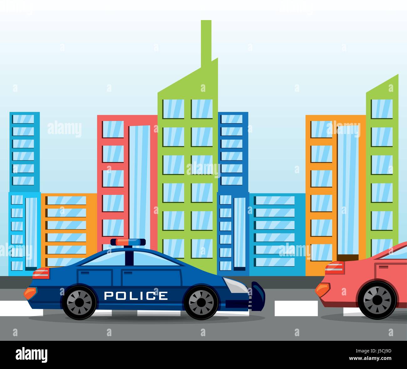 cars transiting for the city Stock Vector Image & Art - Alamy