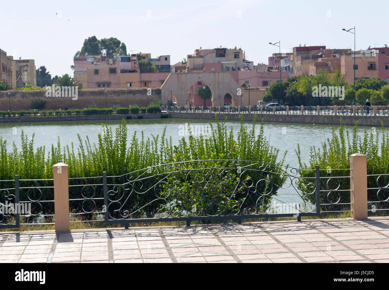 Sahrij Swani, lake and reservoir in Meknes, Morocco Stock Photo - Alamy