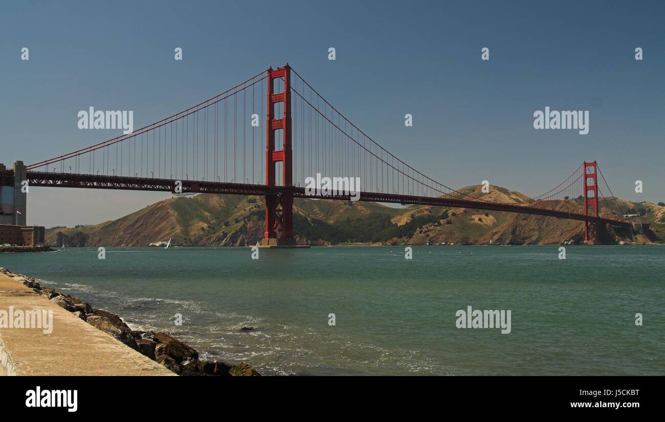 golden gate postcard Stock Photo - Alamy