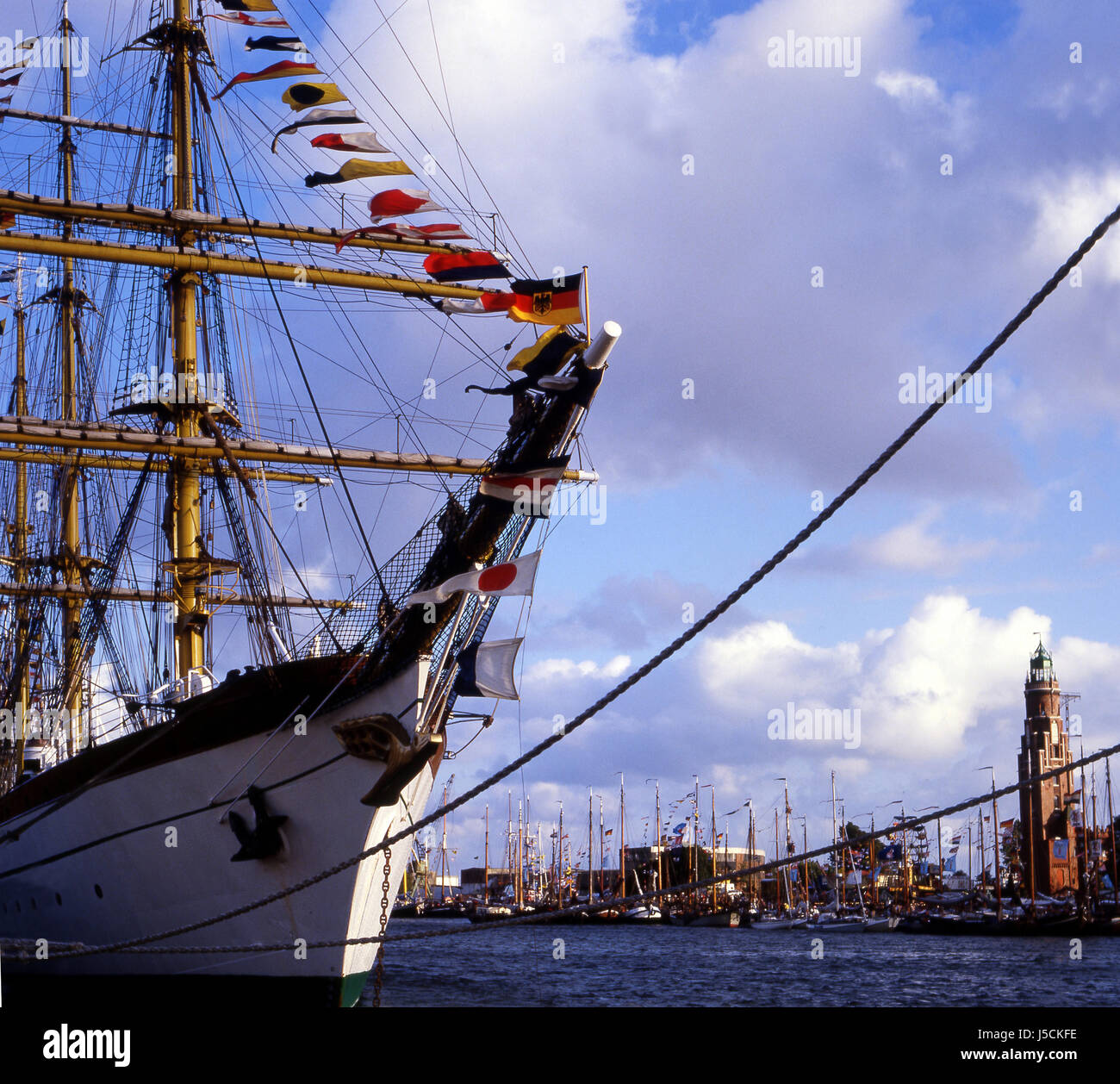 segelschulschiff gorch fock Stock Photo - Alamy