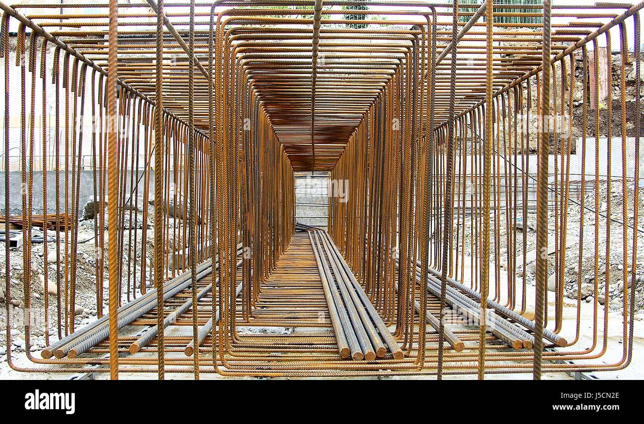 constructional steel foundation reinforced concrete deposit armour ...