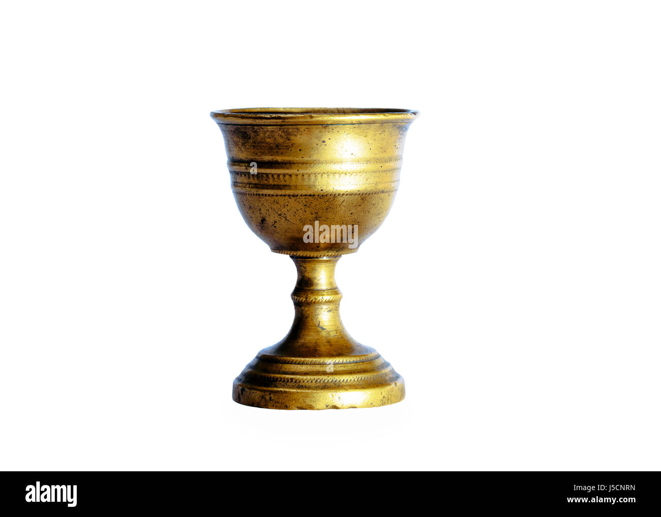 Antique chalice copper Stock Photo - Alamy