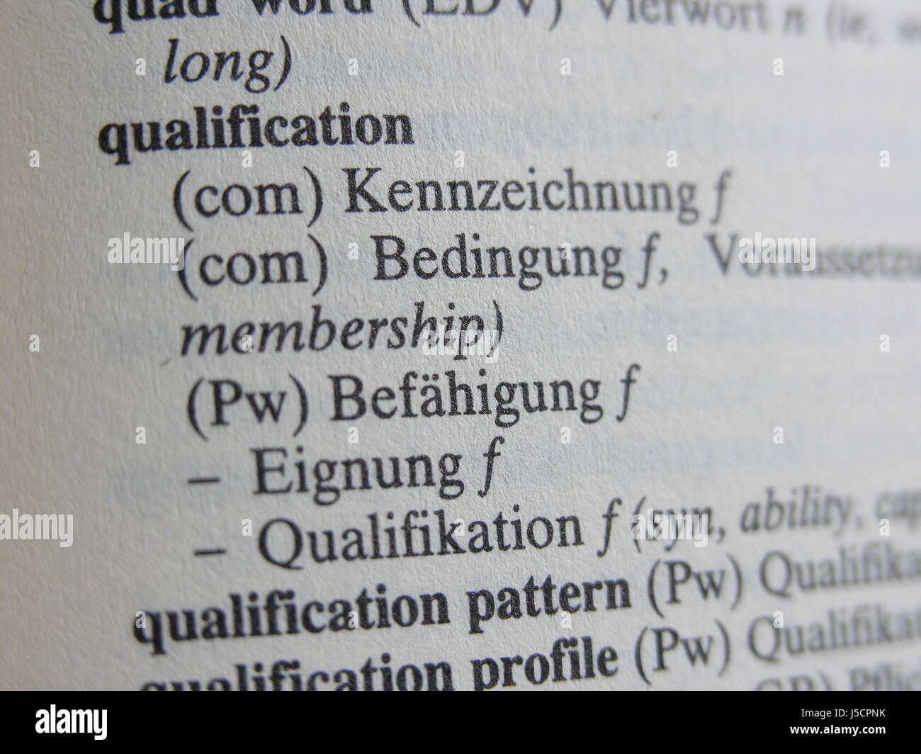 Capability identification hi-res stock photography and images - Alamy