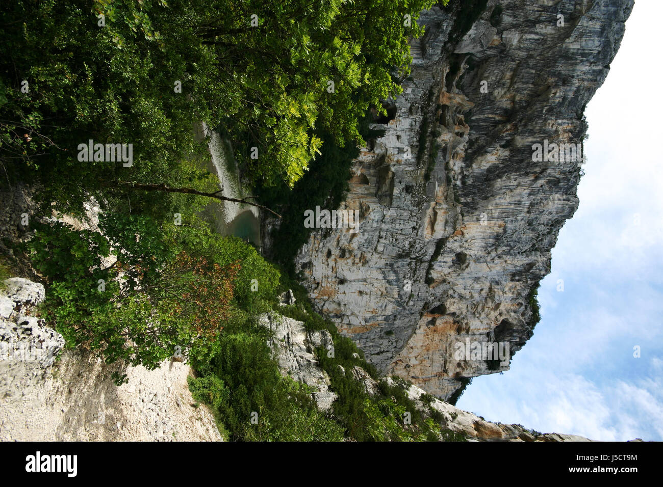 blue hike go hiking ramble rock france rise climb climbing ascend ...