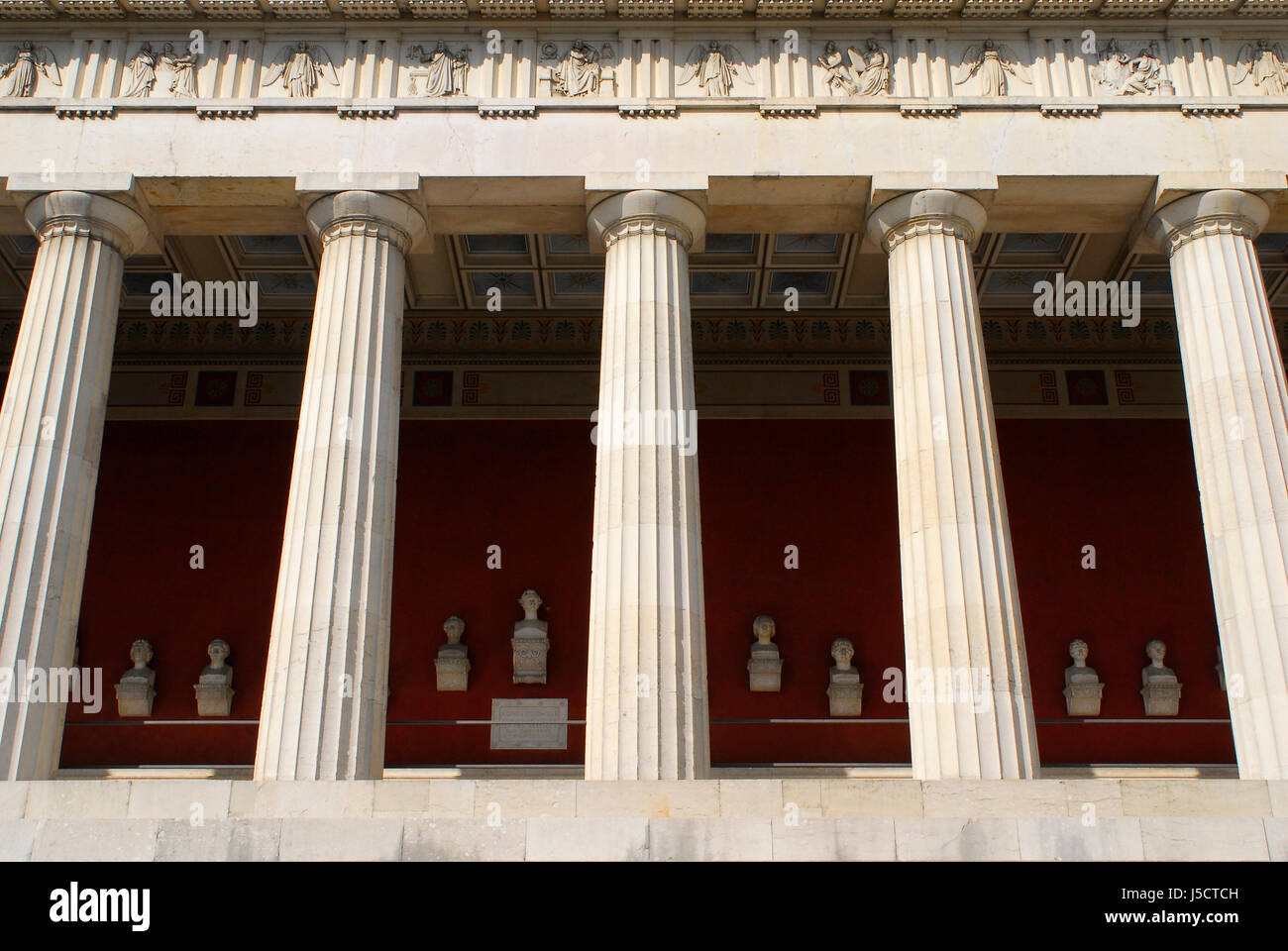 historical columns greek bavaria sightseeing pillar classical munich ...