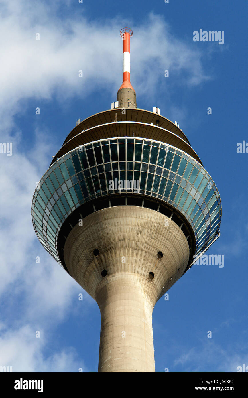 rhine tower up close Stock Photo - Alamy