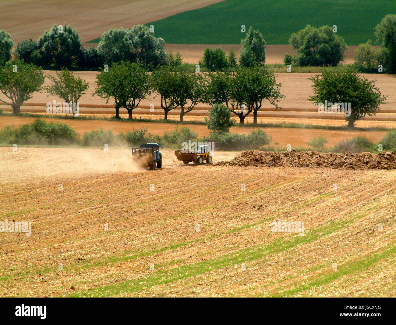 agriculture farming human human being summer summerly tractor farmer ...
