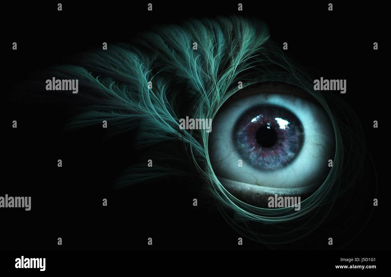 experiment eye ... 2 Stock Photo - Alamy