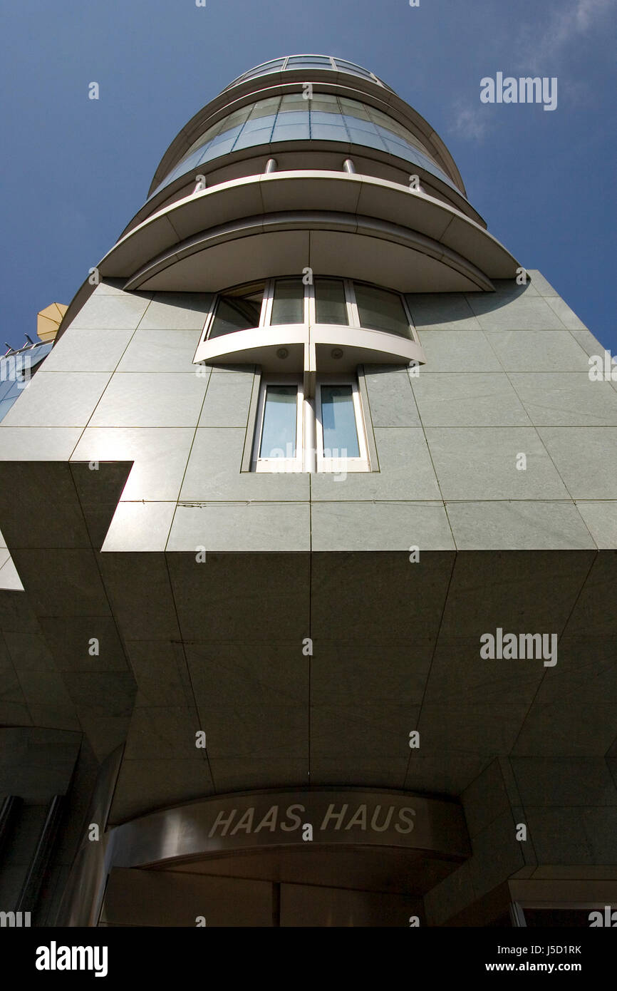 haas house in vienna - frontal Stock Photo - Alamy