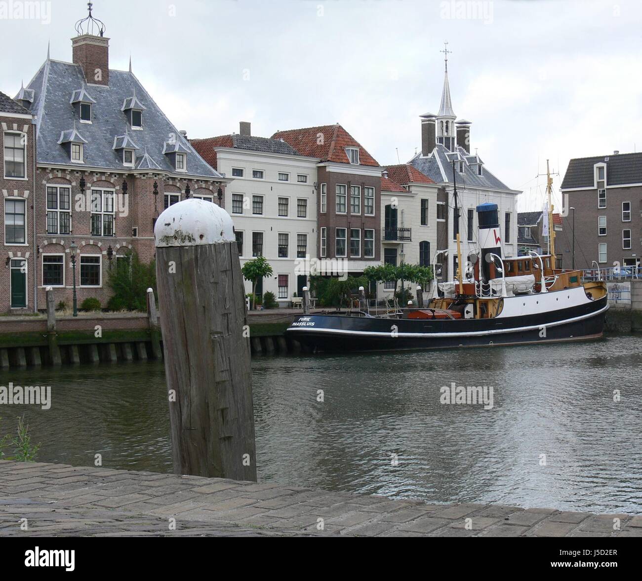 port of maassluis - netherlands Stock Photo - Alamy