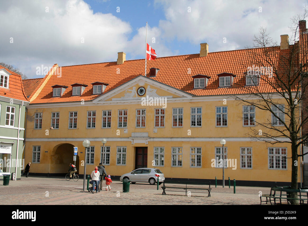 house building houses city town denmark cities town hall small town ...