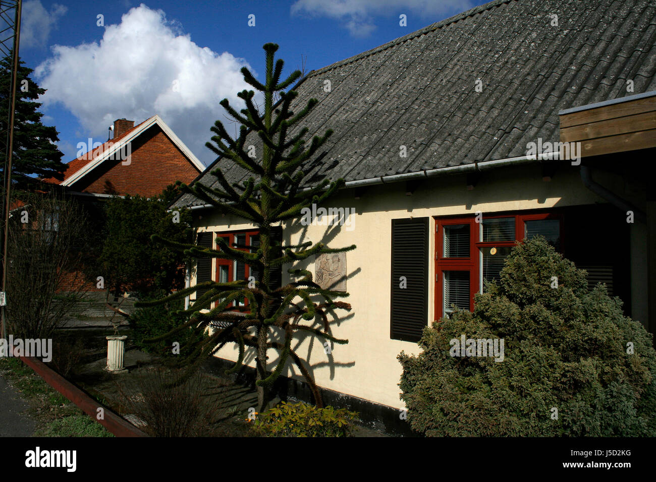 family house in kge Stock Photo - Alamy