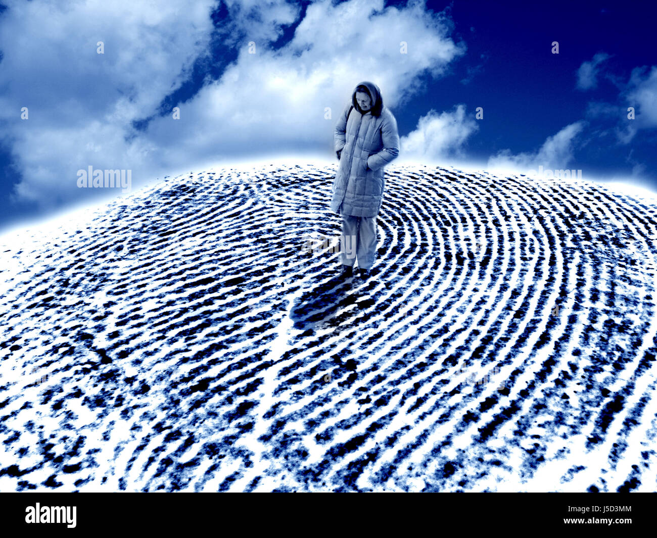 identity search (the fingerprint Stock Photo - Alamy