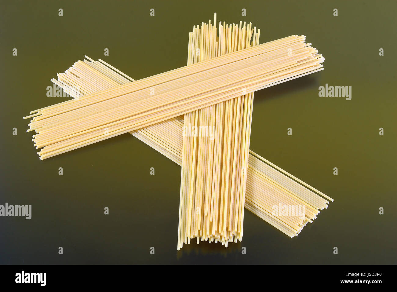 three noodle bundles Stock Photo - Alamy