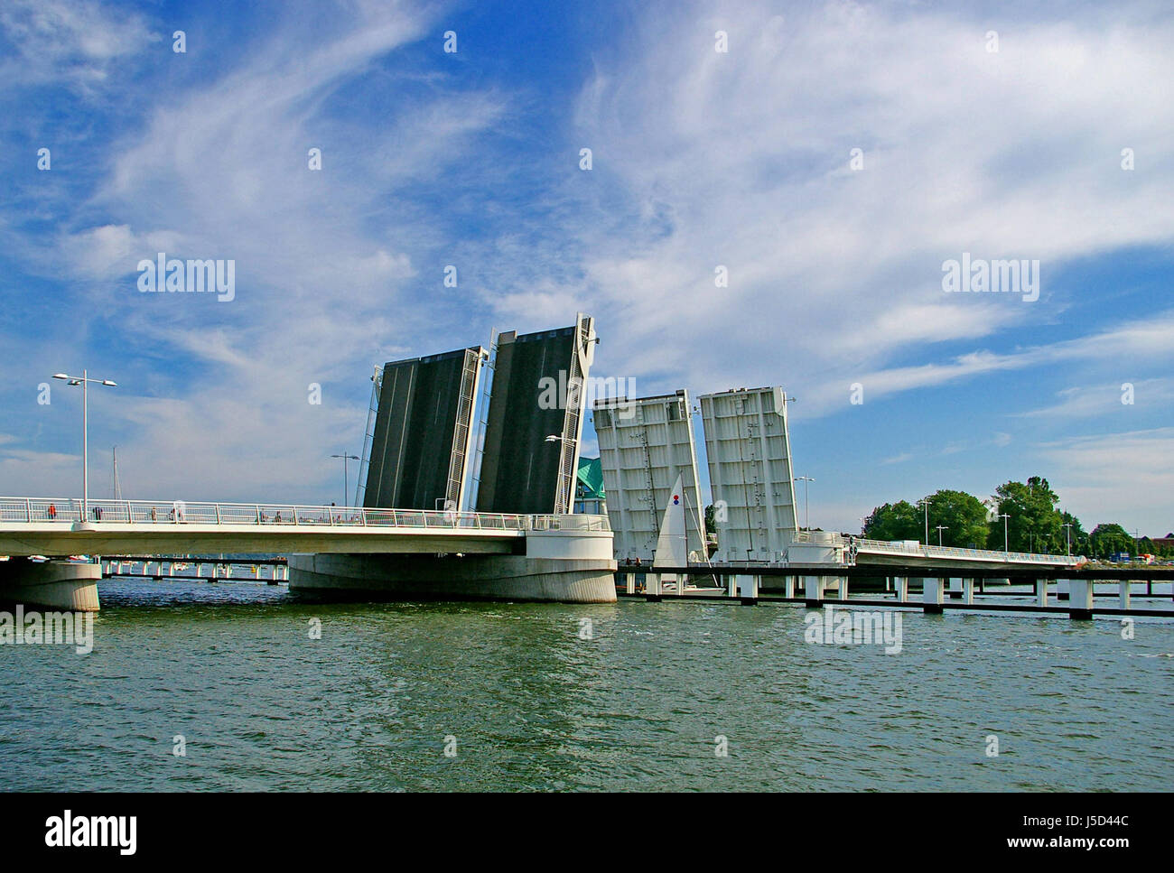 Bascule bridge kappeln hi-res stock photography and images - Alamy