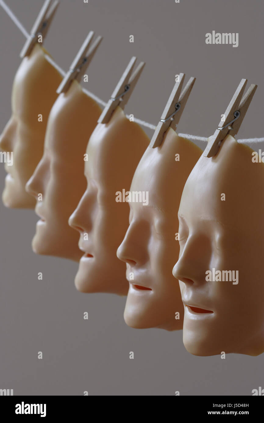 Identical masks hi-res stock photography and images - Alamy