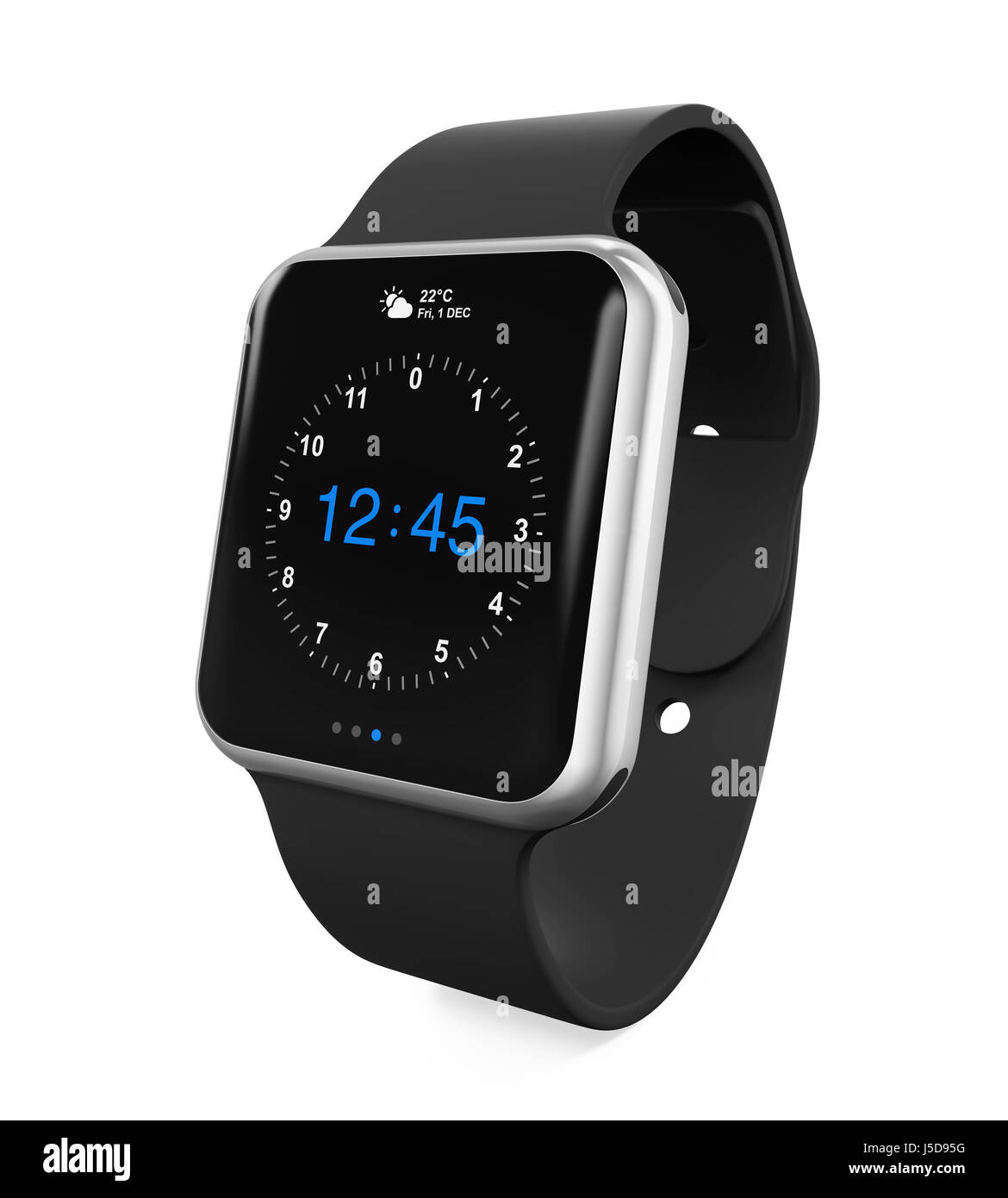 Digital watch wrist Cut Out Stock Images & Pictures - Alamy