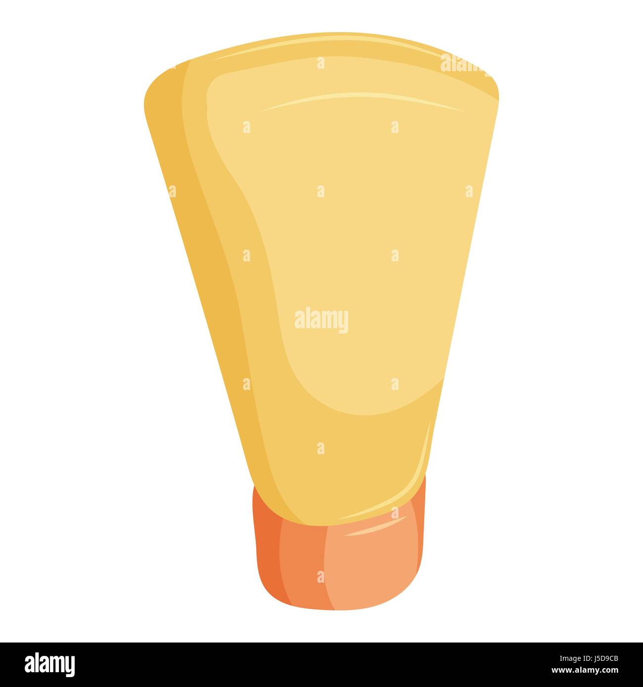 Cream icon. Cartoon illustration of cream vector icon for web Stock ...