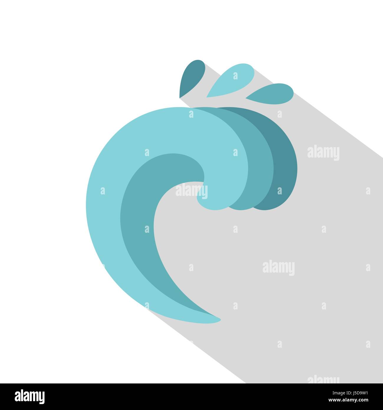 Twist wave icon. Cartoon illustration of twist wave vector icon for web ...