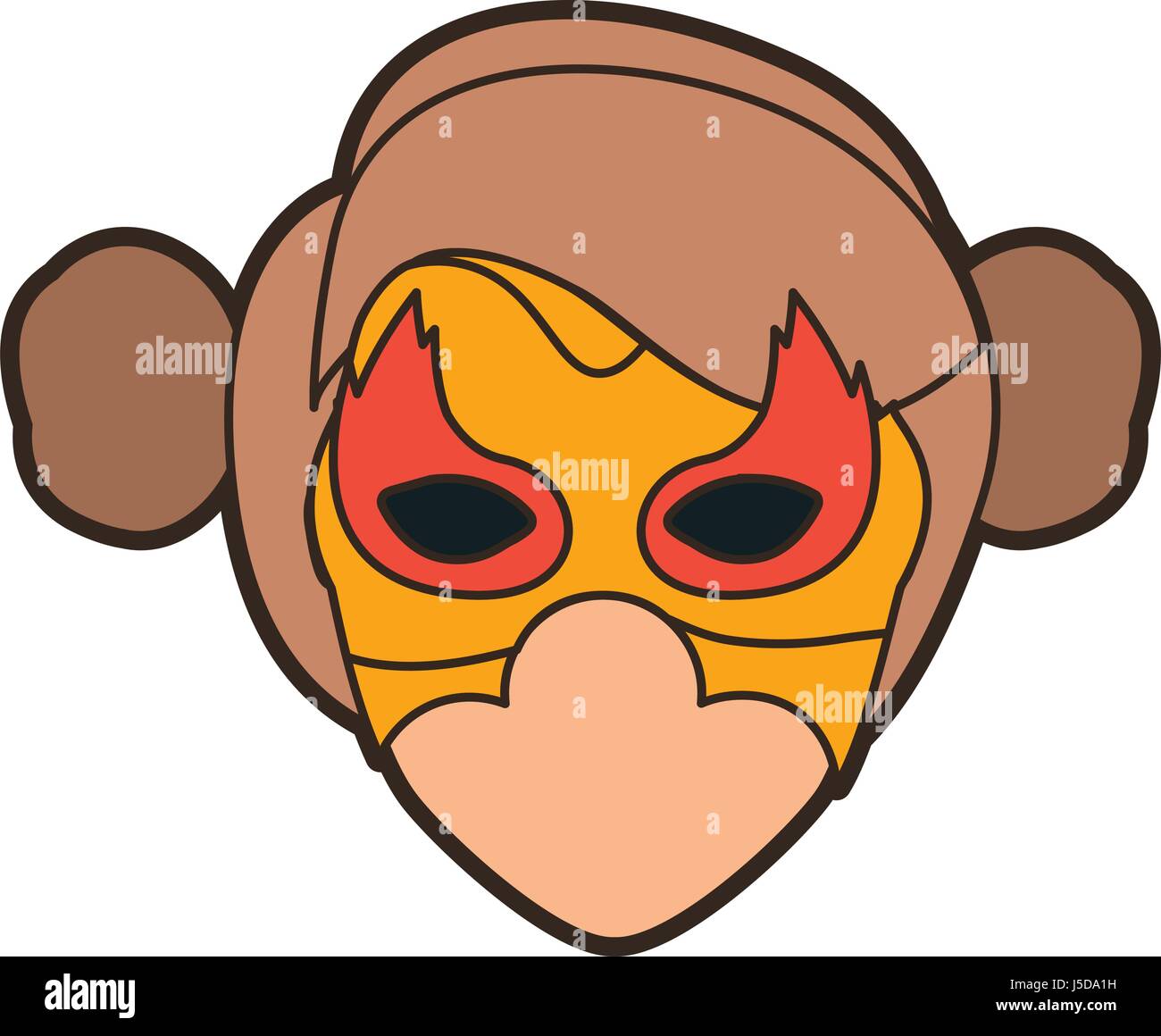 colorful silhouette with faceless woman superhero with collected hair ...