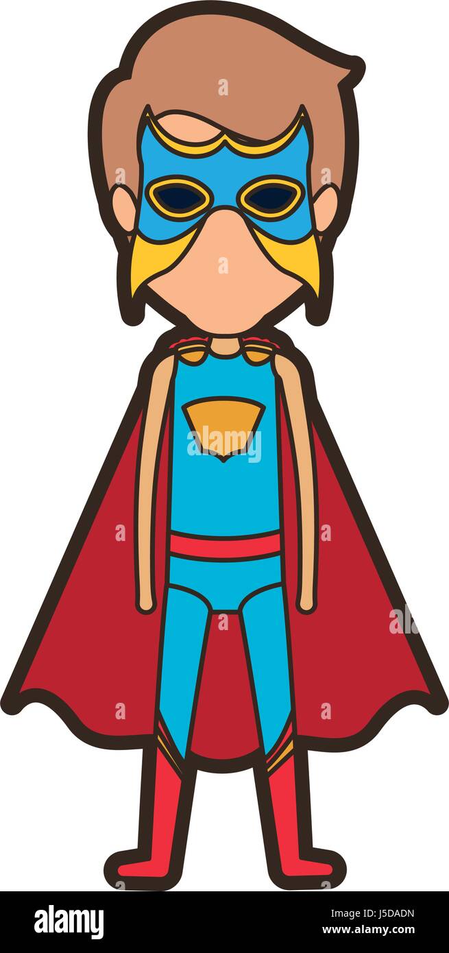 Super hero muscular masked Stock Vector Images - Alamy