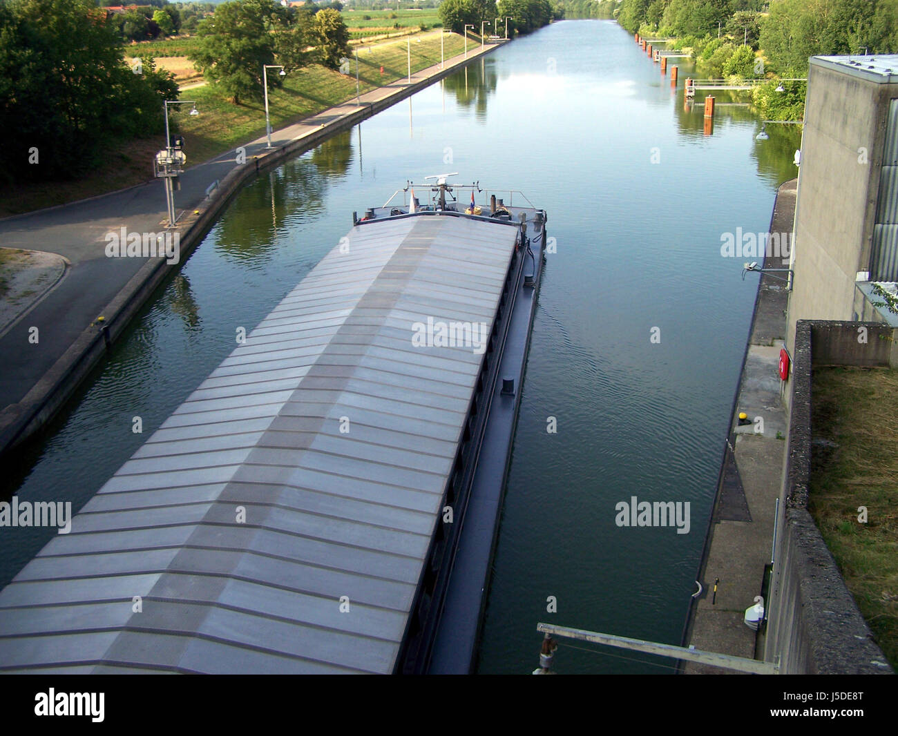 passing through locks Stock Photo - Alamy