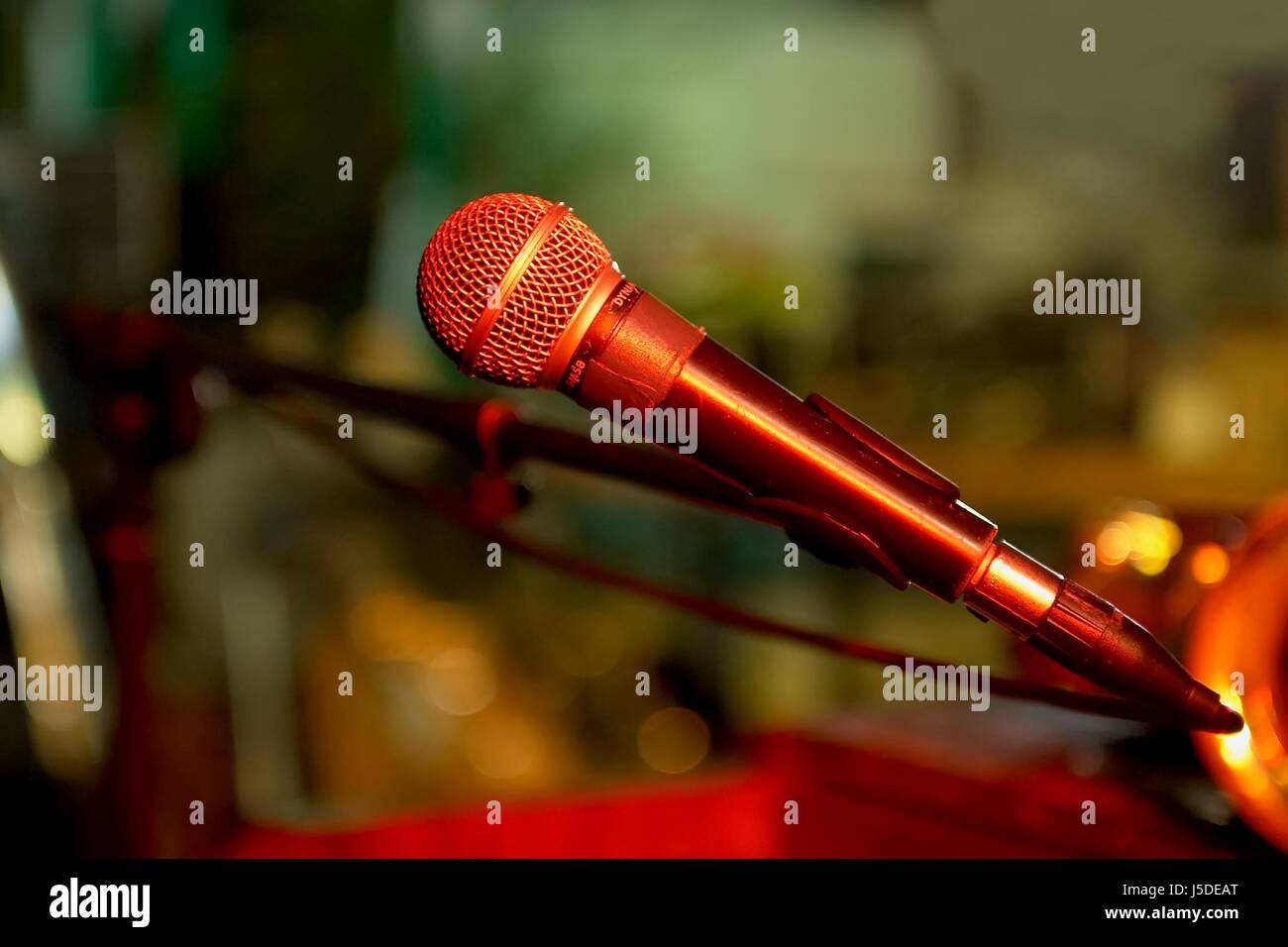 on stage i Stock Photo - Alamy
