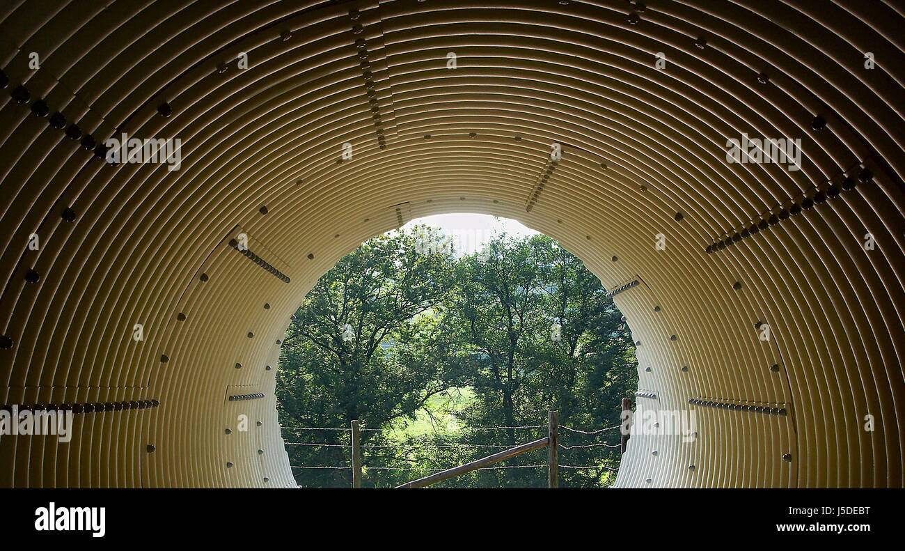 arc tunnel wave direction revetment rounding corrugated sheet iron ...