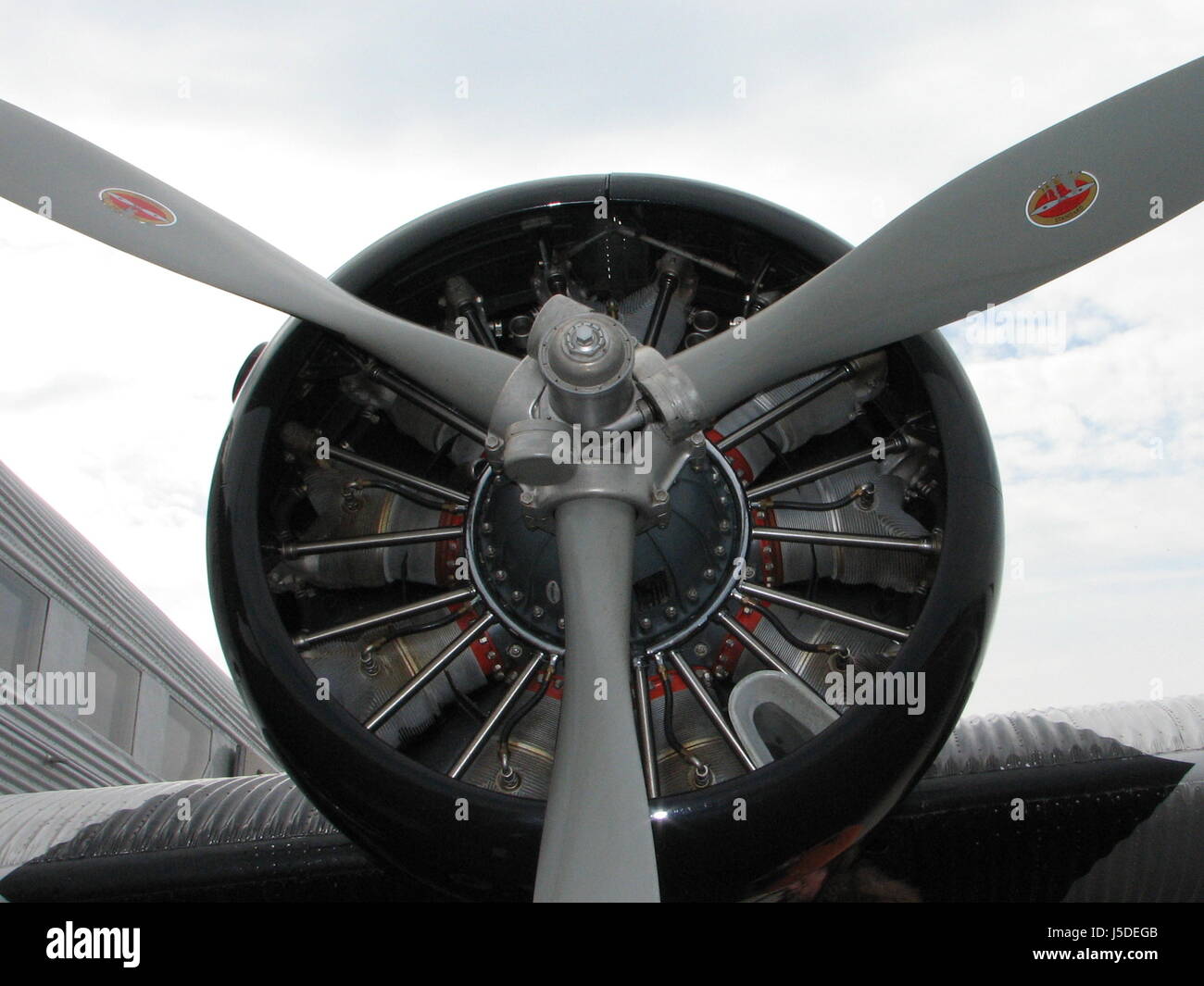ju 52 radial engine Stock Photo - Alamy