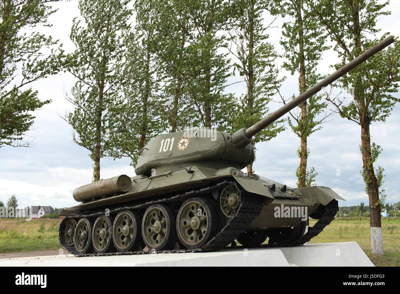Soviet tank of the Second World War Tank T34 Stock Photo - Alamy