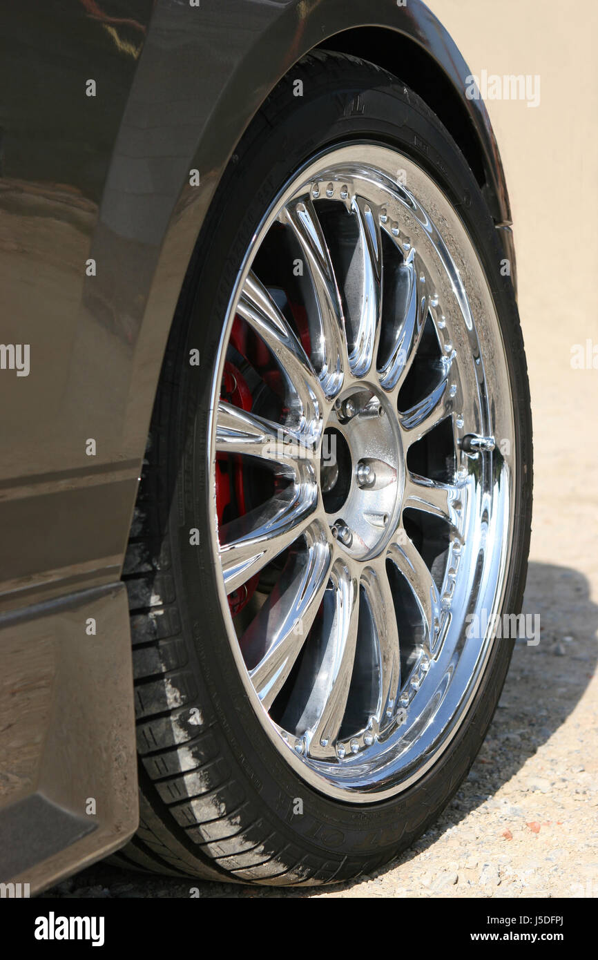 profile wheel black swarthy jetblack deep black car automobile vehicle ...
