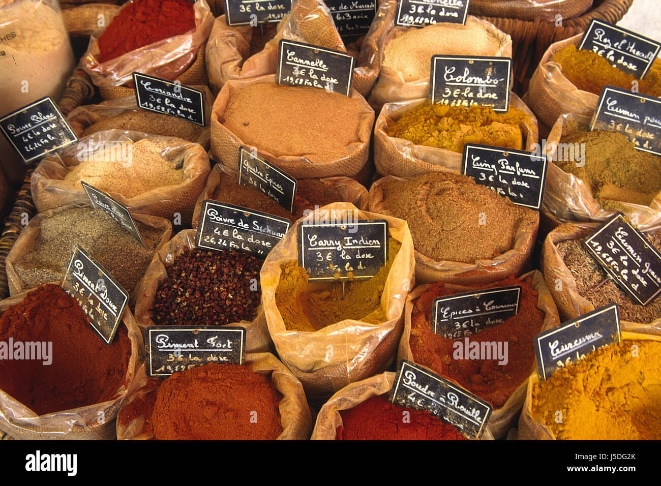 spice france Southern France spices Provence weekly market marketplace ...