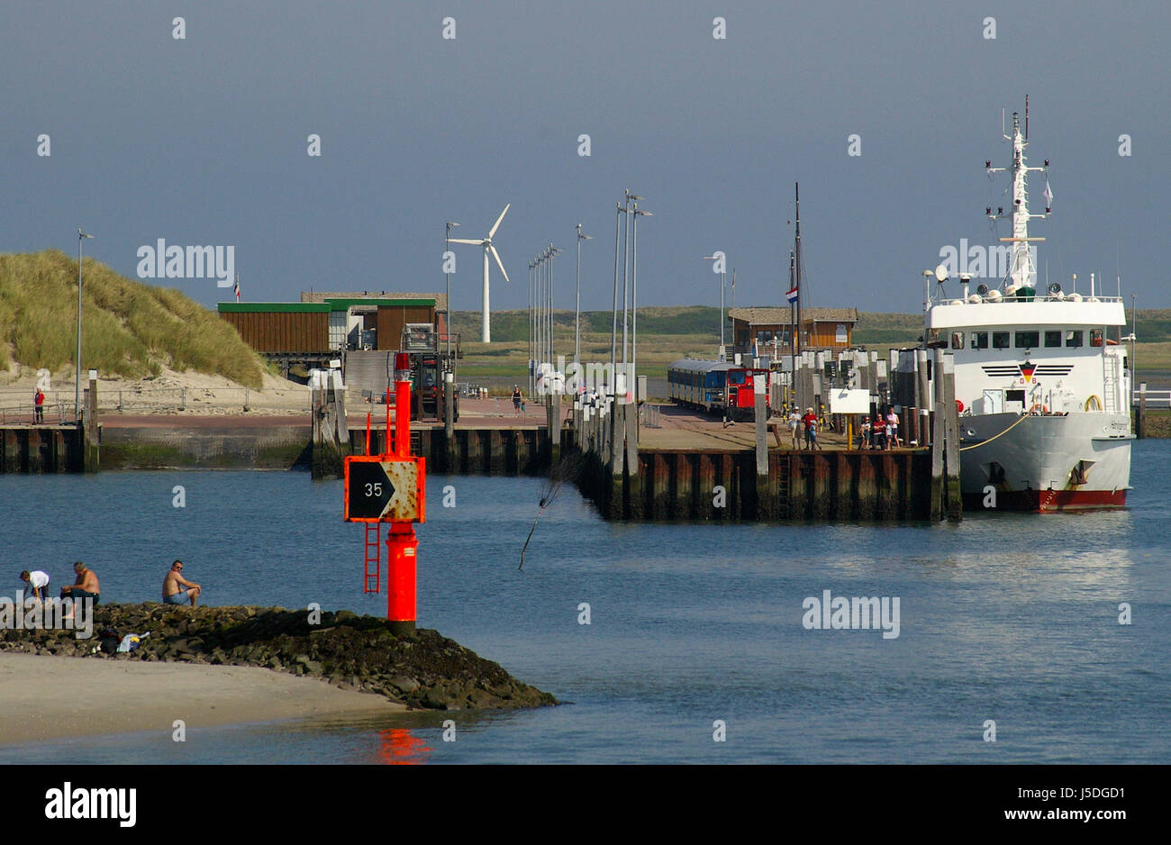 Wangerooge island railway hi-res stock photography and images - Alamy
