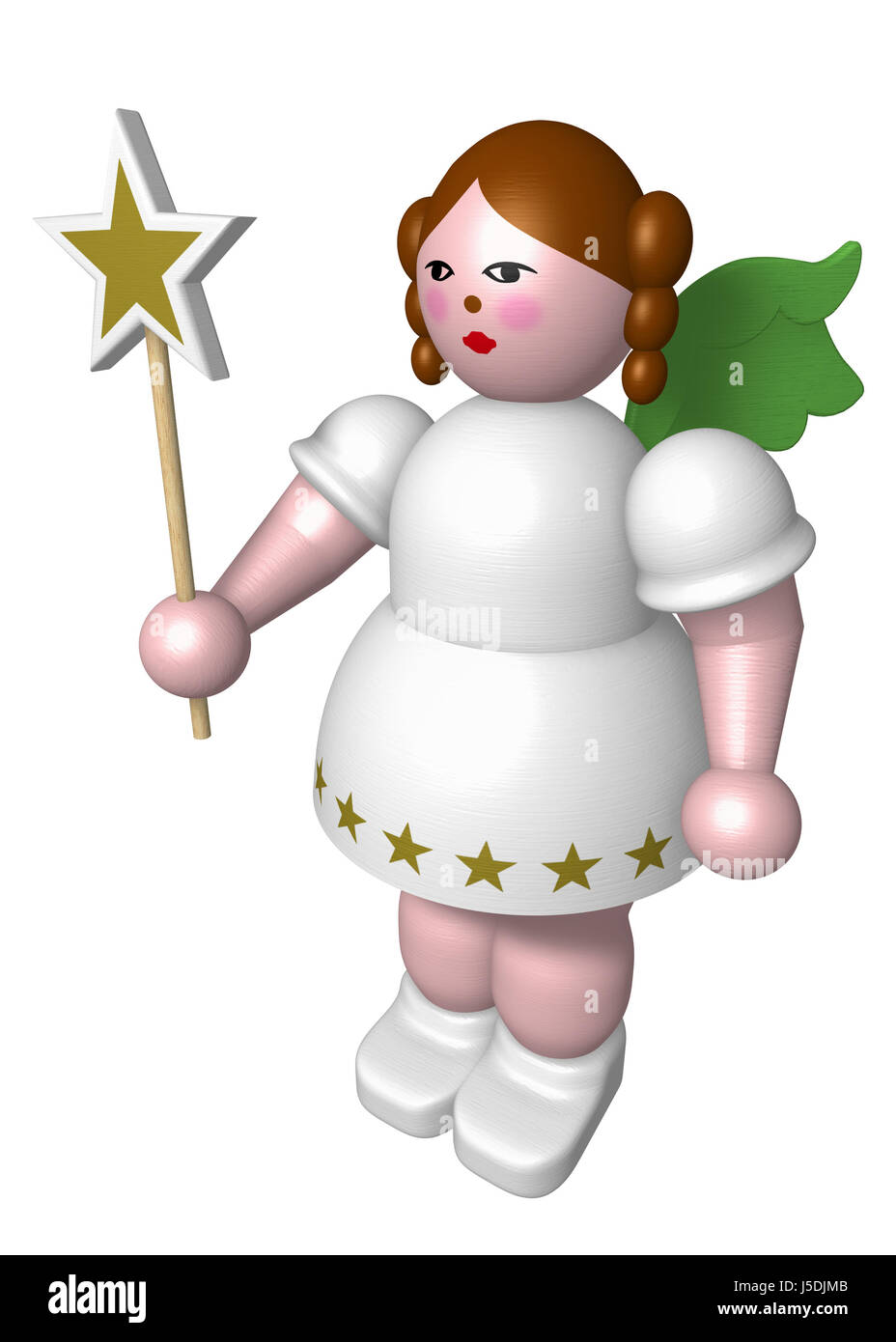 angel with christmas star Stock Photo - Alamy