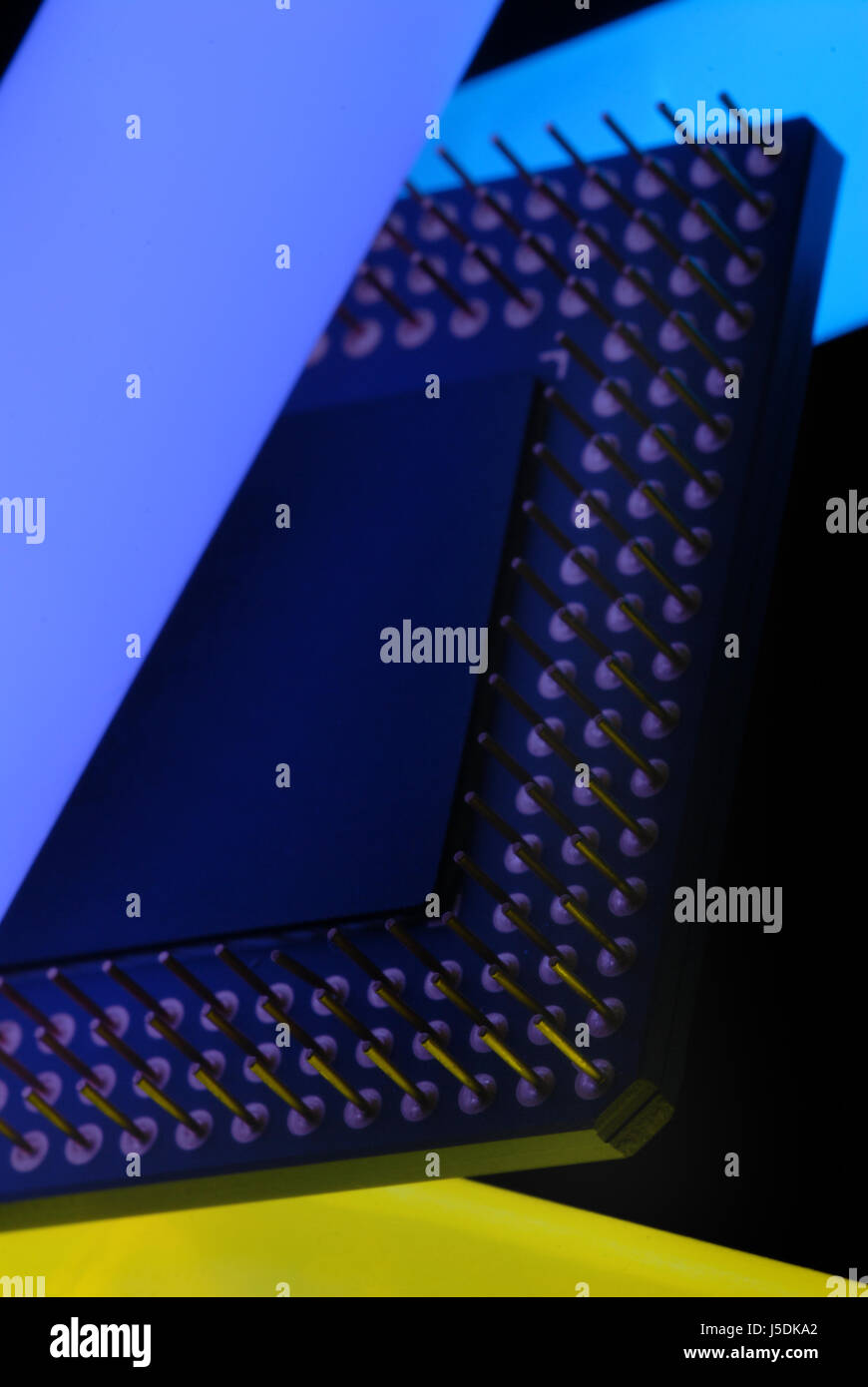 detail electronics engineering printed circuit board chip processor ...