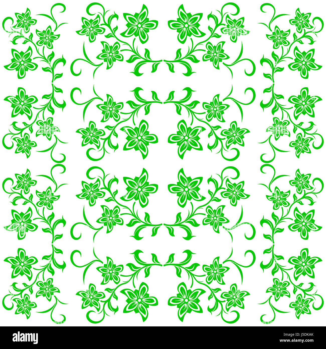 Vector garden decor Cut Out Stock Images & Pictures - Alamy