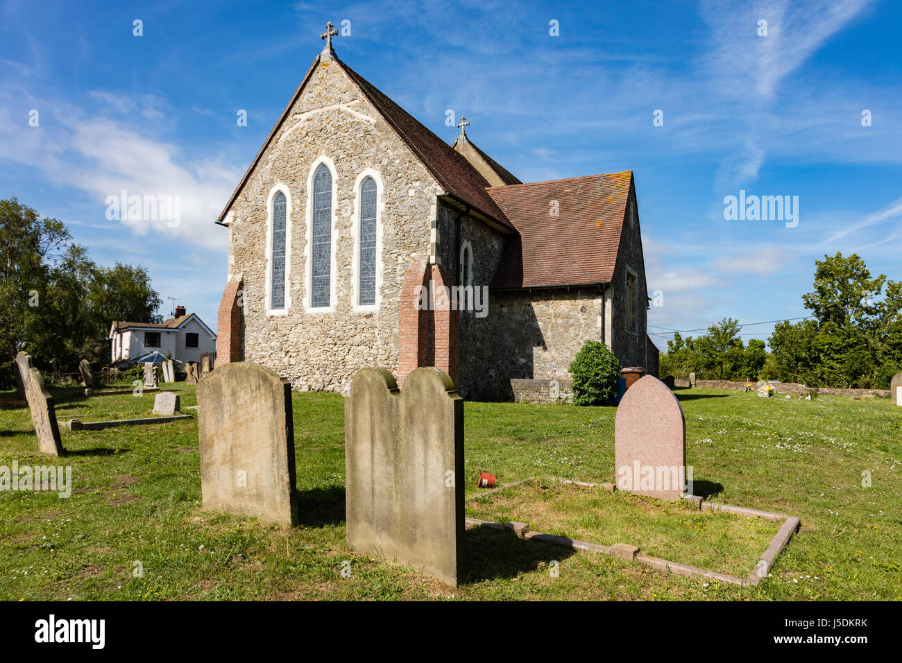 St James Church, a pretty village church on the Isle Of Grain in Grain ...