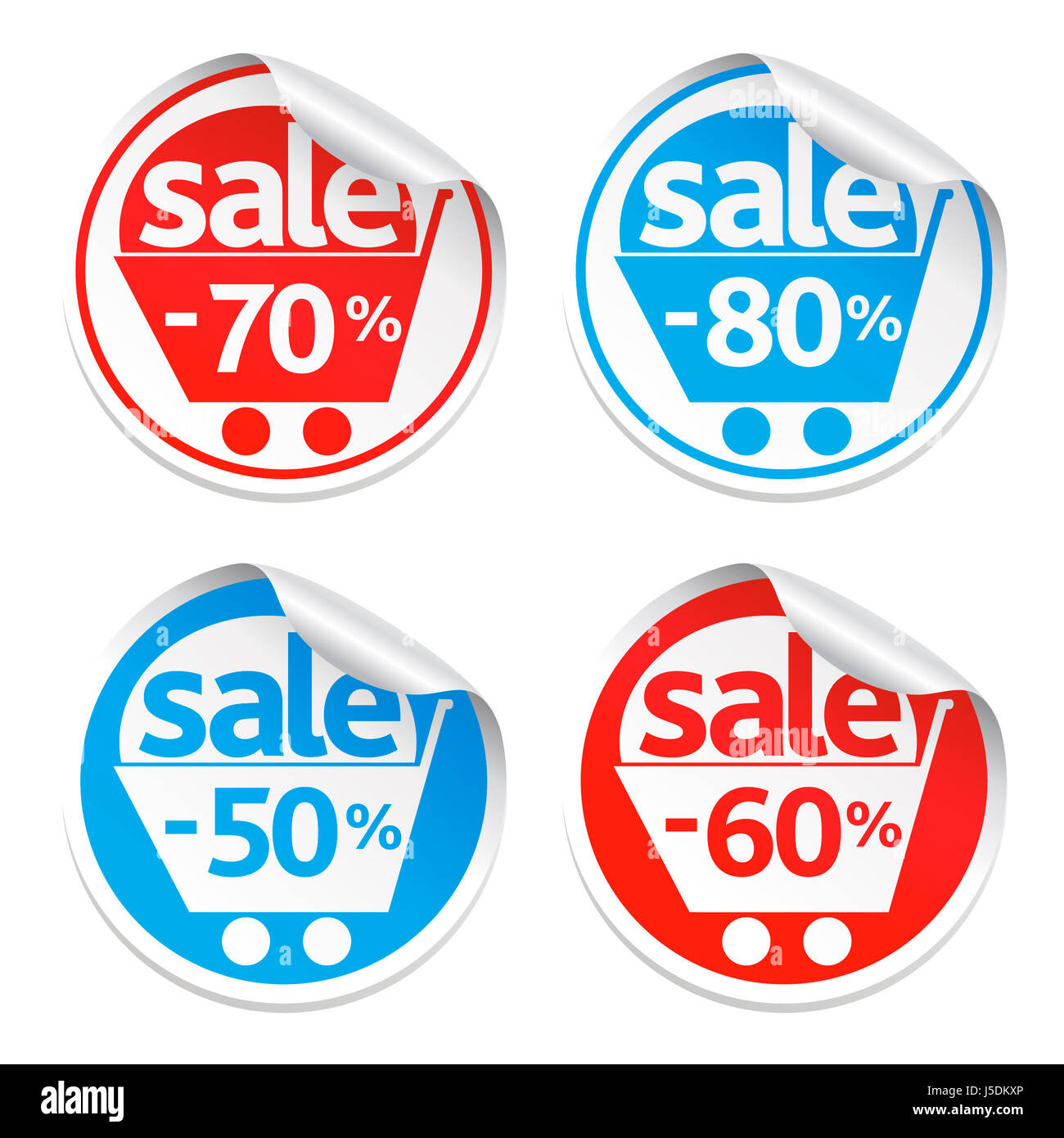 50 price sticker Cut Out Stock Images & Pictures - Alamy