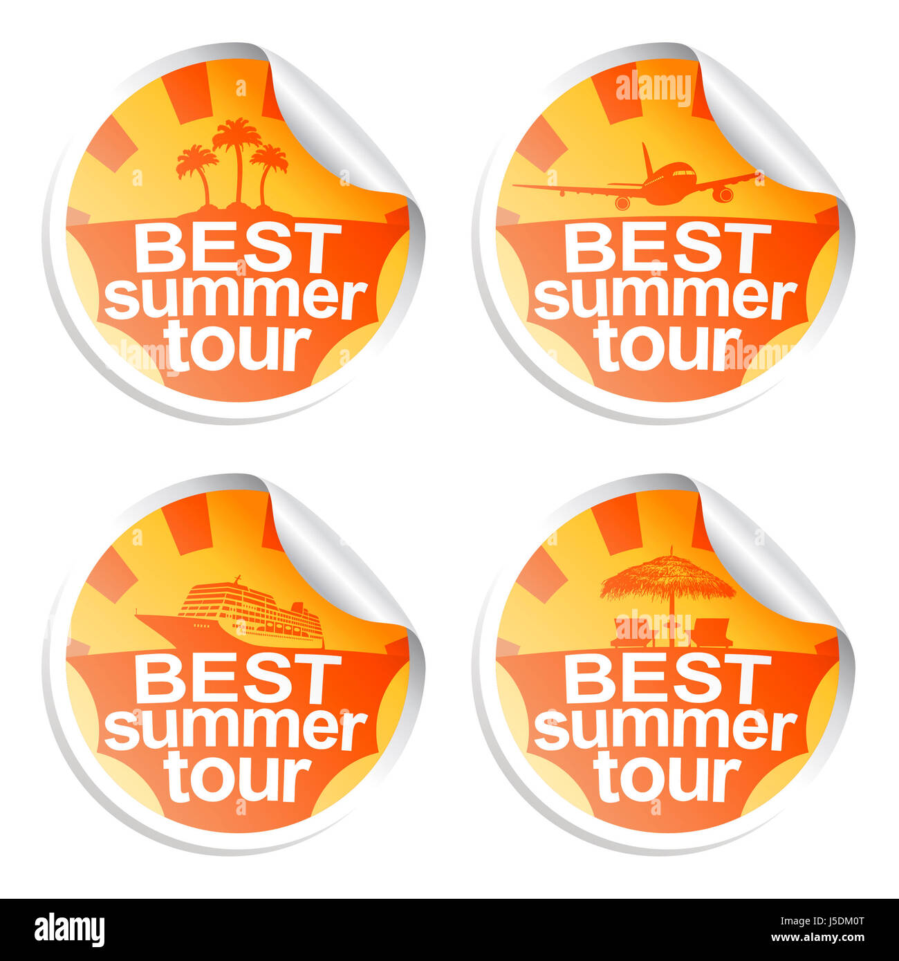 Cartoon stickers Cut Out Stock Images & Pictures - Alamy