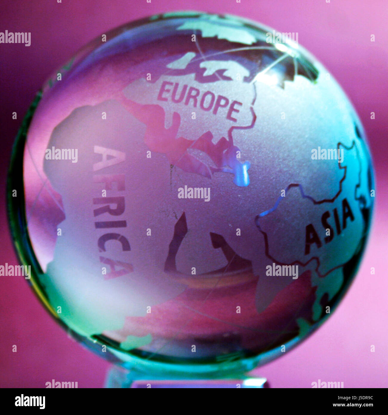 Welt aus glas hi-res stock photography and images - Alamy