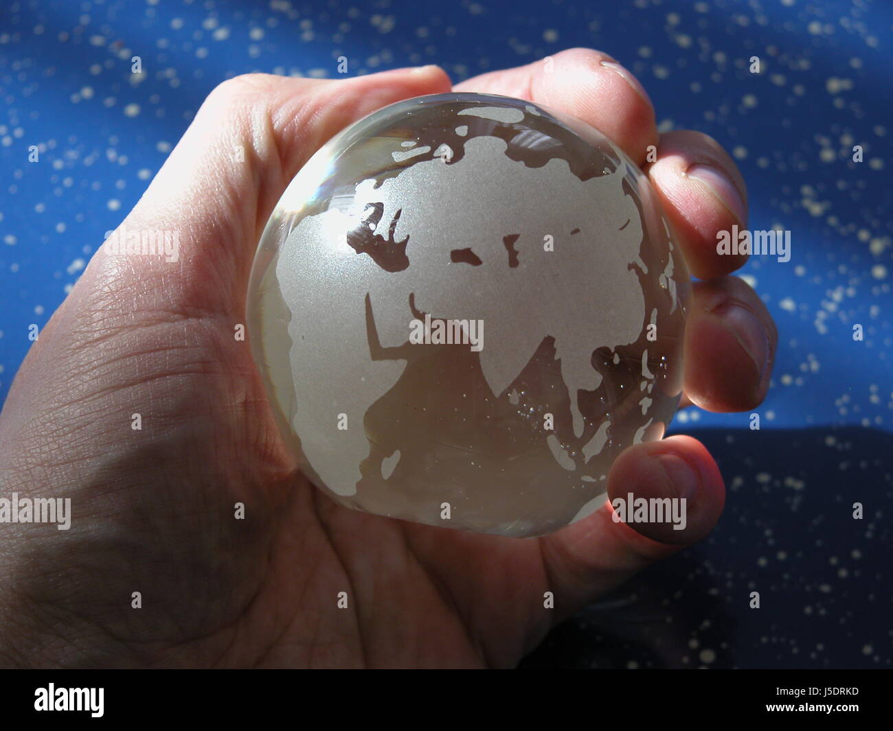 the world in your hand Stock Photo - Alamy