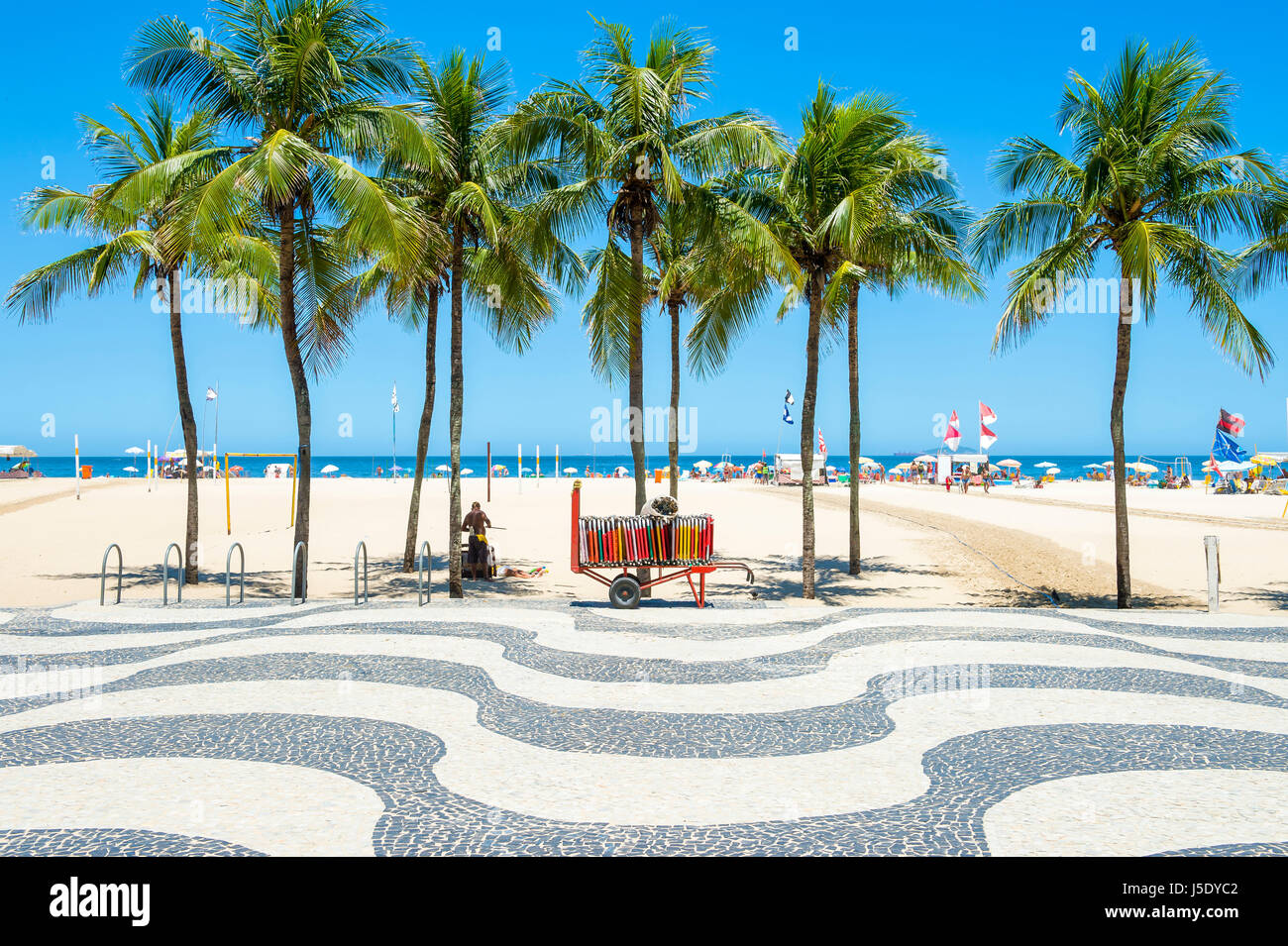 Beach promenade copacabana beach rio hi-res stock photography and ...