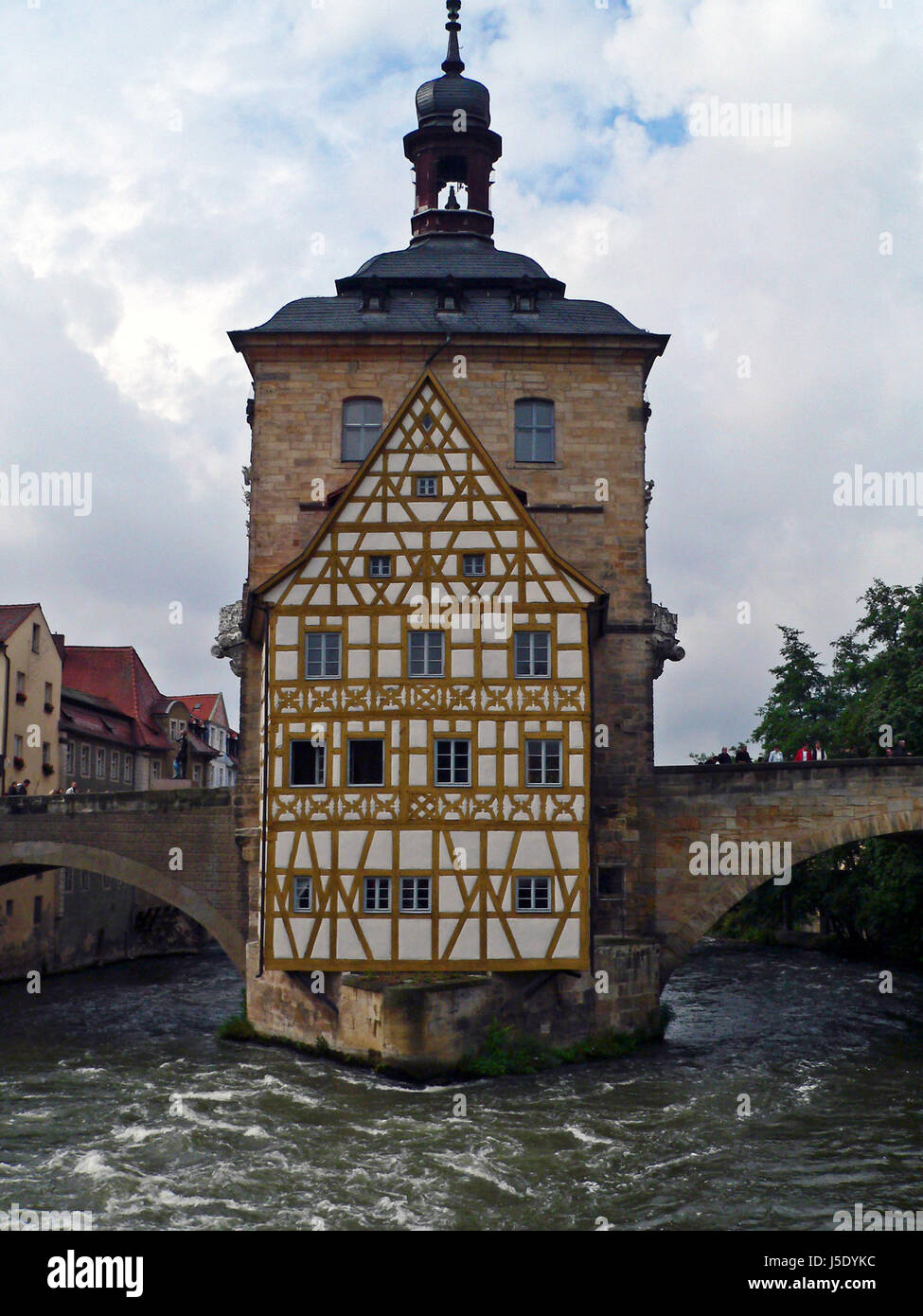 bamberger bridge rathaus Stock Photo - Alamy