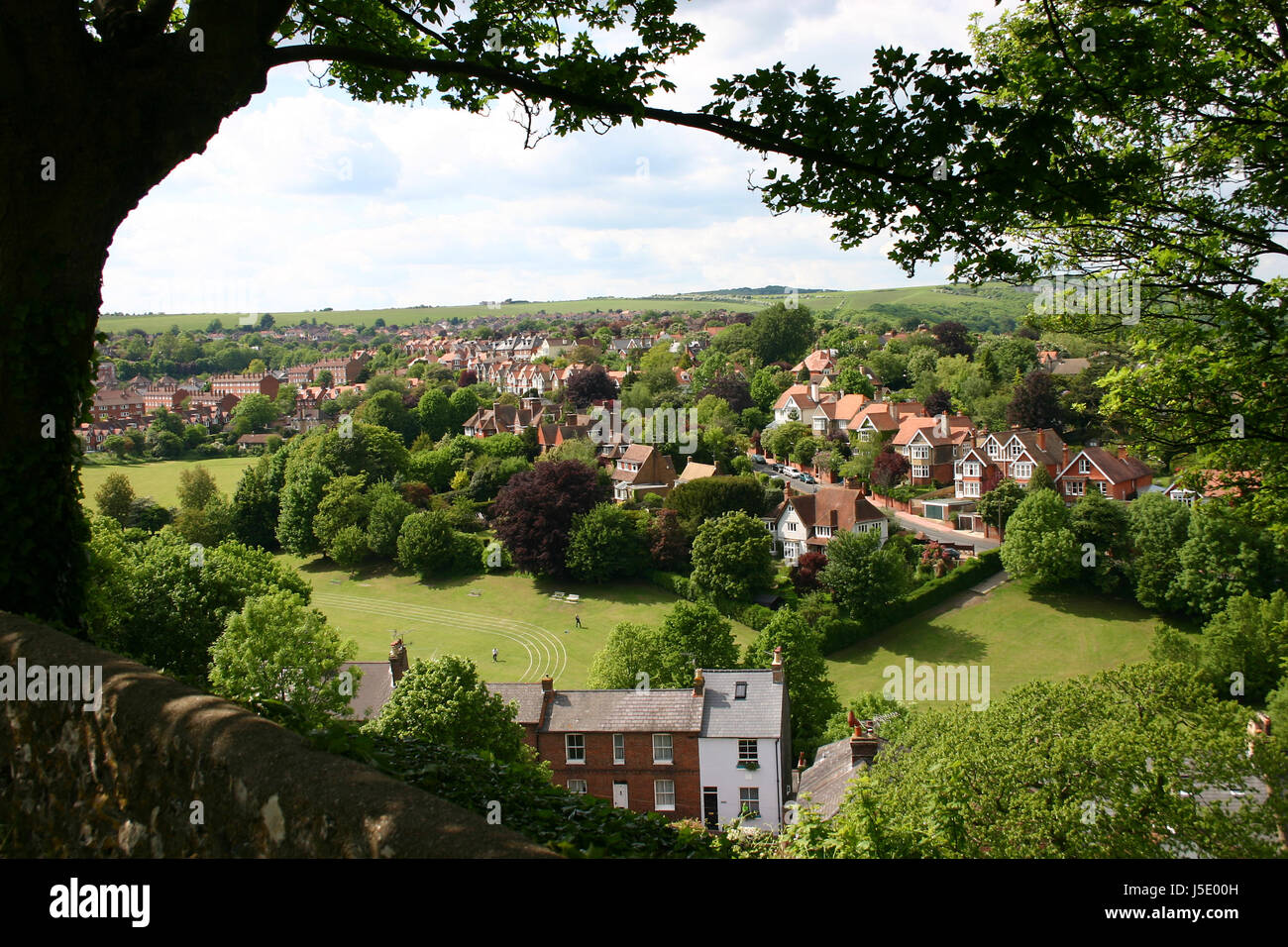 city town england englisch norman scenery countryside nature english ...