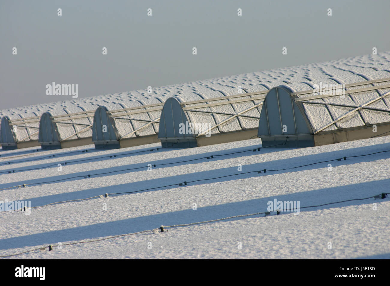 winter window porthole dormer window pane cold ice lightning rod snow ...