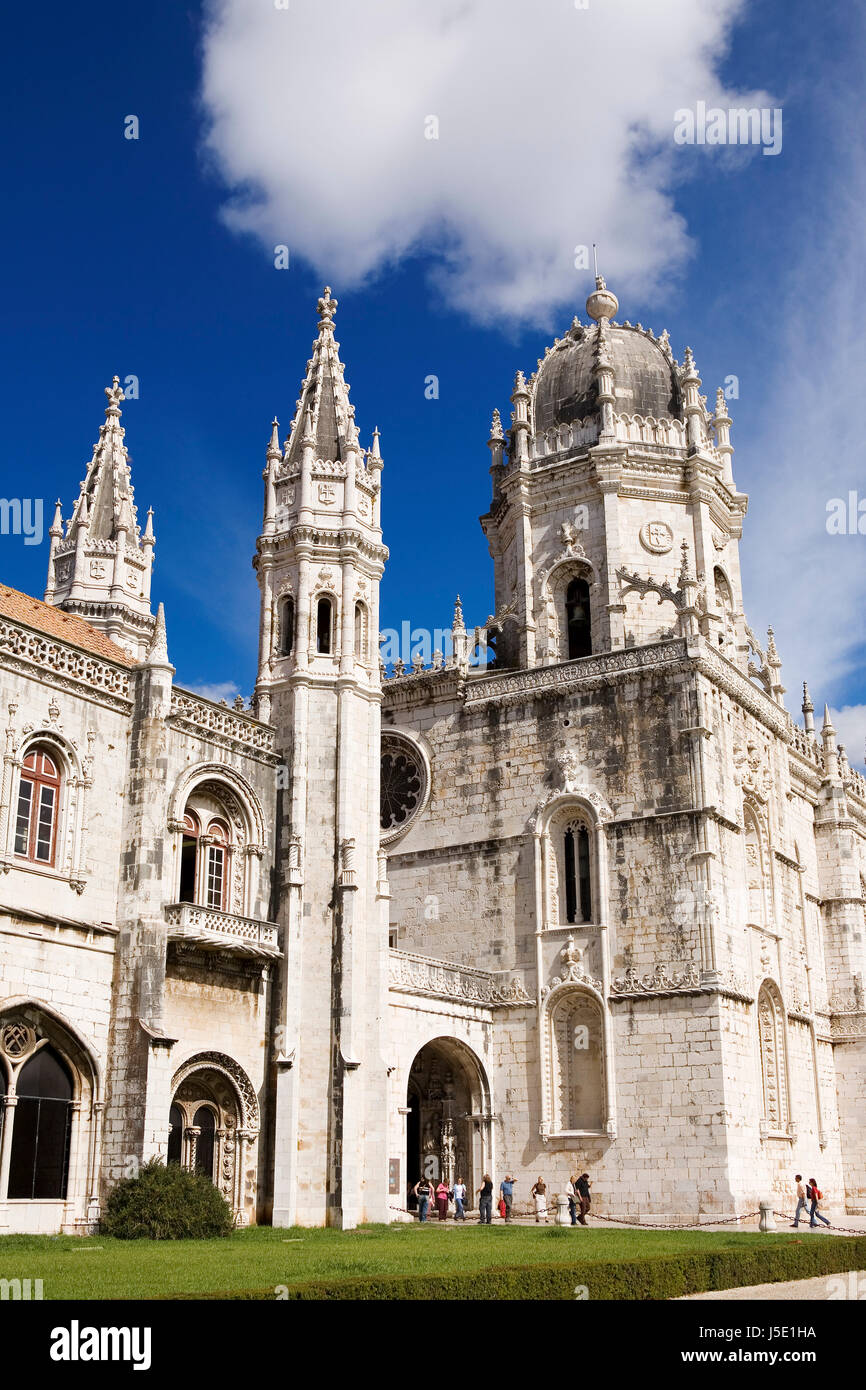 blue portugal monastery world cultural heritage lisbon convent gothic ...
