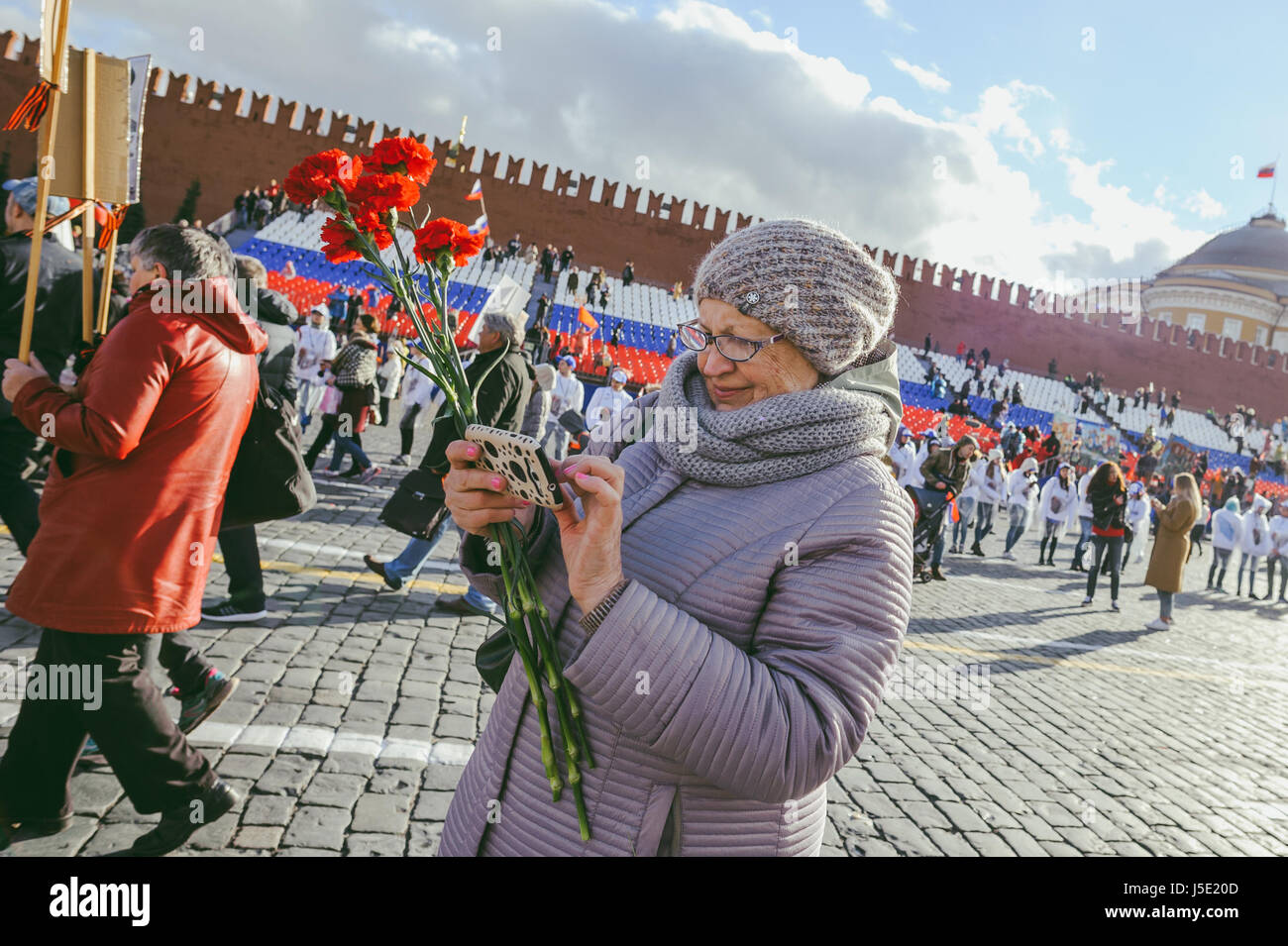 May day parade moscow hi-res stock photography and images - Alamy