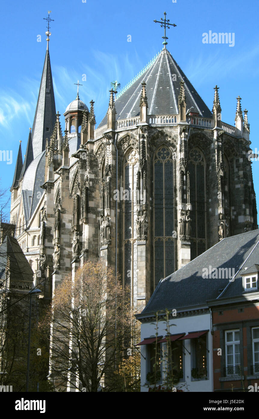 the aachen cathedral Stock Photo - Alamy