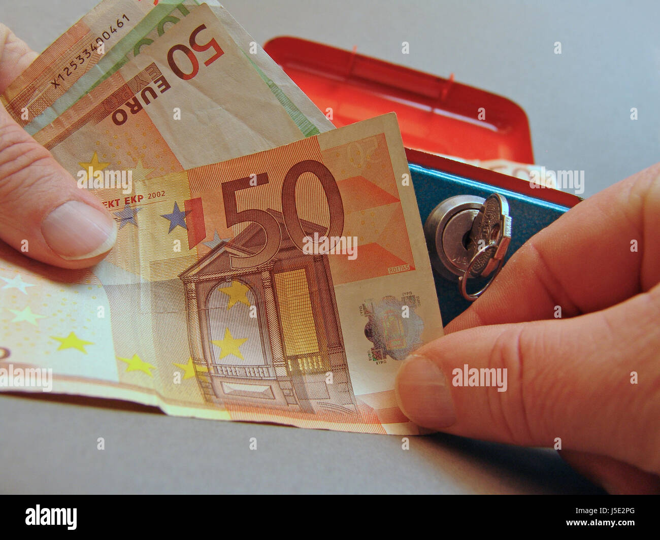 till euro bank notes steal treasury notes bills theft stealing ...