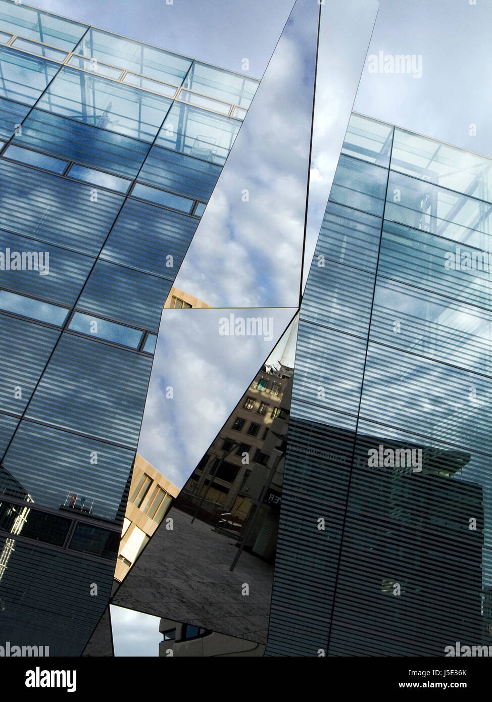 blue house building shine shines bright lucent light serene luminous ...